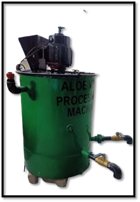 Aloe-Vera Processing Machine