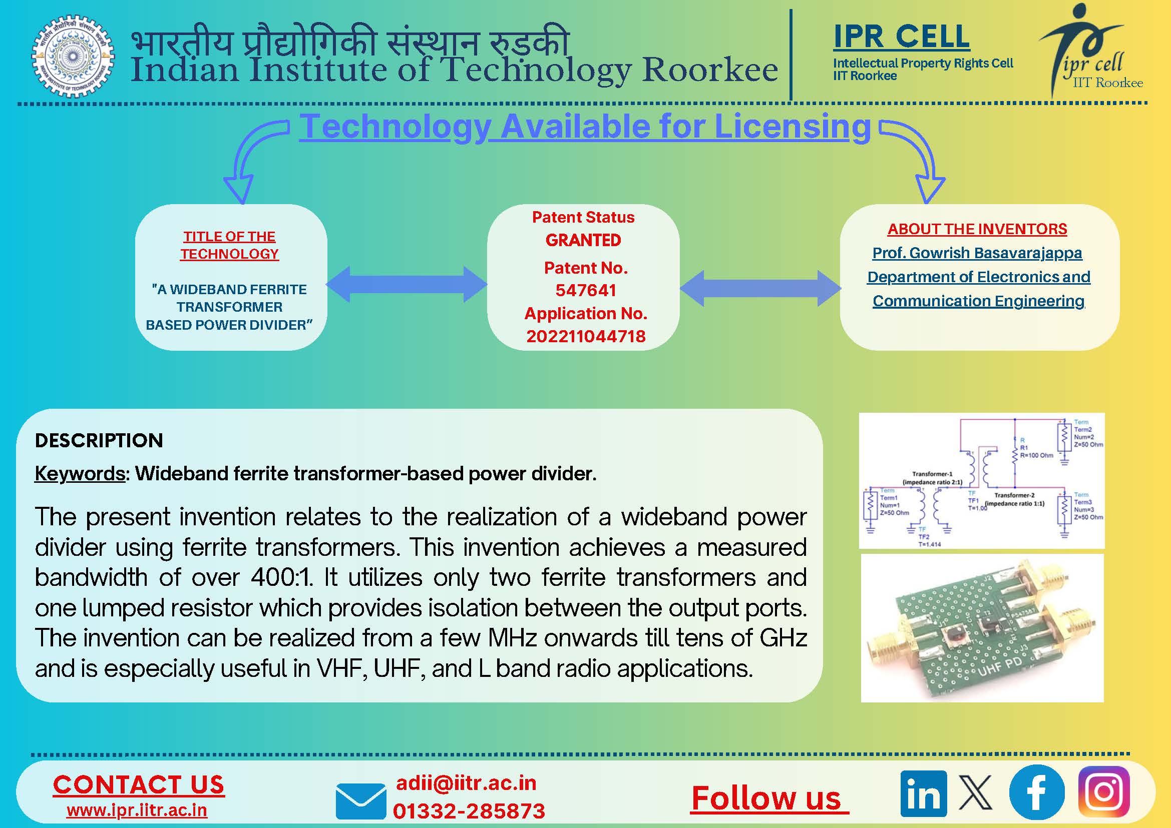 Indian Institute of Technology Roorkee